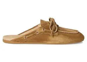 Miu Miu Faded Suede Mules - Cinnamon