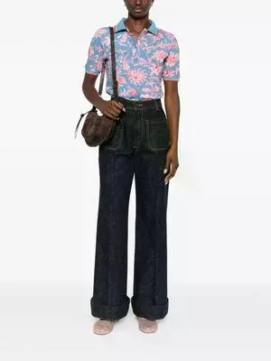 Etro Floral Polo