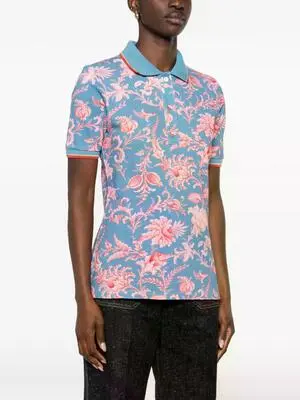 Etro Floral Polo