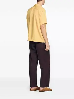 Sandro Loose-fit Shark Collar Shirt