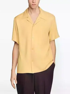 Sandro Loose-fit Shark Collar Shirt