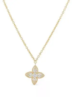 LB EXCLUSIVE Diamond Beaded Necklace - Gold