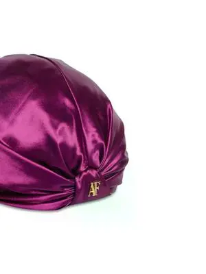 Alberta Ferretti Knotted Turban - Purple