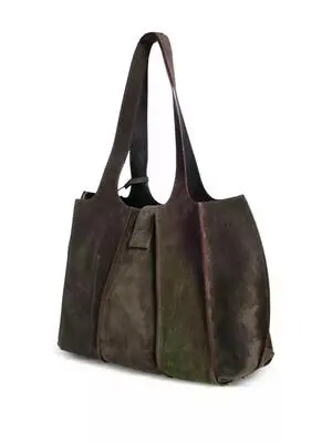 Roberto Festa Eloise Ribbed Shopping Shoulder Bag