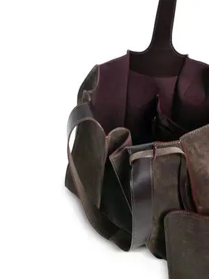 Roberto Festa Eloise Ribbed Shopping Shoulder Bag