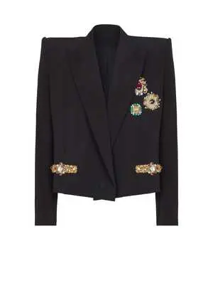 Balmain Embroidered Outerwear For Women