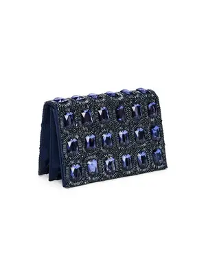 L'Agence Imelda Jeweled Clutch