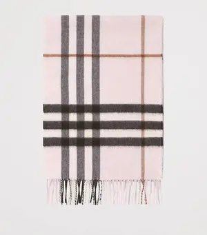 Burberry Cashmere Check Scarf