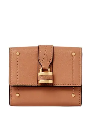 Chloé Paddington Leather Wallet - Brown