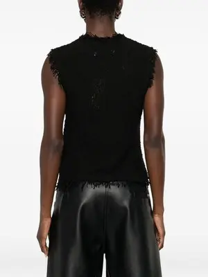 IRO PARIS Shanny Cotton Vest - Black
