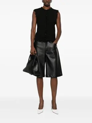 IRO PARIS Shanny Cotton Vest - Black