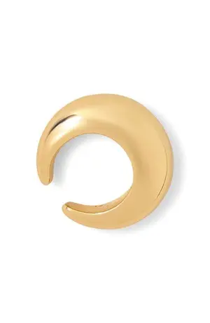 JENNIFER FISHER Dylan Dome Ear Cuff - Yellow Gold