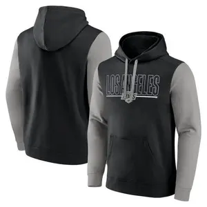 LOGO ATHLETIC Los Angeles Kings Deliver Fleece Pullover Hoodie - Black