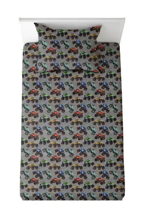 FLETCH Monster Jammies Twin Sheet Set