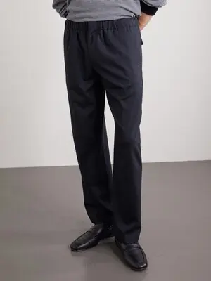 LARDINI Pavice Straight-leg Cotton Trousers