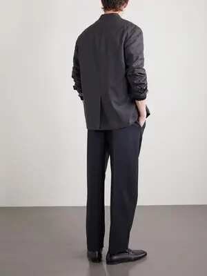 LARDINI Pavice Straight-leg Cotton Trousers