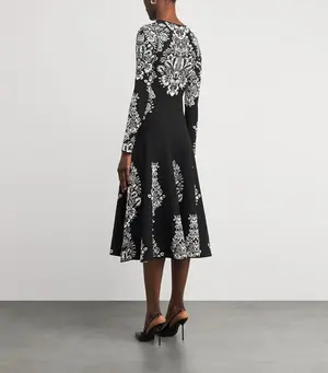 Ulla Johnson Jacquard Callista Midi Dress