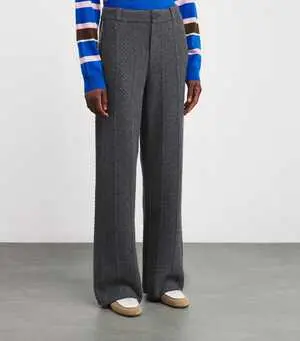 Guest In Residence Wool-cashmere Tailored Trousers
