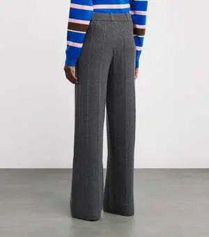Guest In Residence Wool-cashmere Tailored Trousers
