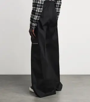 Rick Owens Cotton Heizer Belas Cargo Trousers