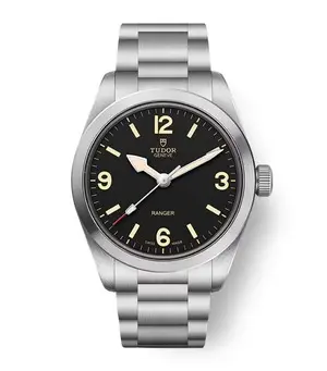 TUDOR Ranger Stainless Steel Watch - Black