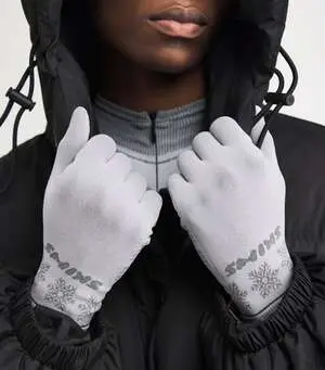 SKIMS First Layers Gloves - Grey
