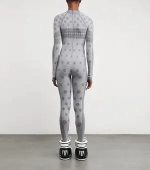 SKIMS First Layers High-neck Jumpsuit - Grey