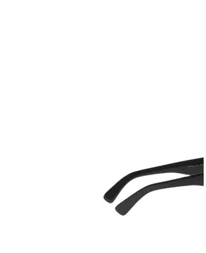 LANVIN Maxi Rectangle Signature Sunglasses - Black