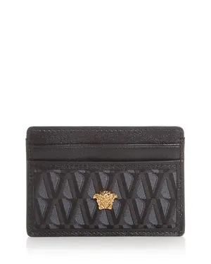 Versace Jacquard Bi-fold Wallet