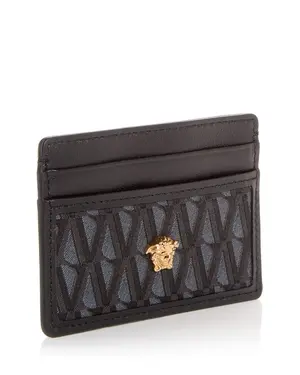 Versace Jacquard Bi-fold Wallet