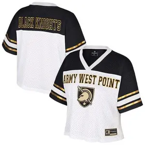 COLOSSEUM Army Black Knights Cropped Football Jersey - White