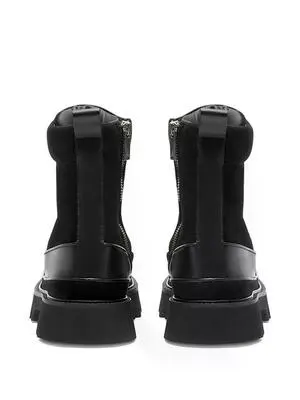 Manière De Voir Le Combat Zip-fastening Boots