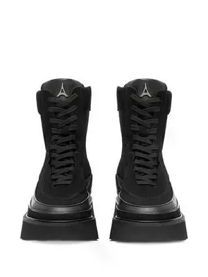Manière De Voir Le Combat Zip-fastening Boots