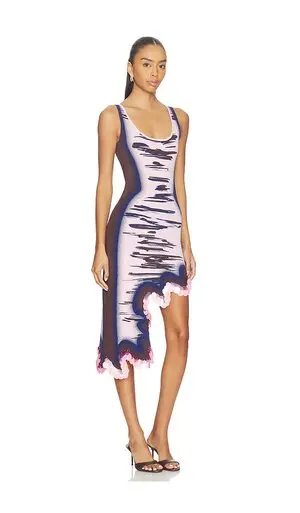 Ph5 Robin Reversible Wavy Dress With Sequins
