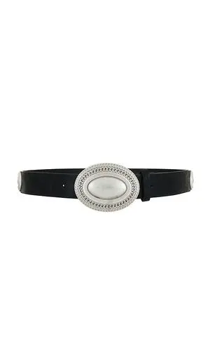LOVERS AND FRIENDS Lila Belt - Black & Silver
