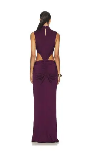 Nbd The Mohini Gown - Plum