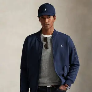 Ralph Lauren Double-knit Flight Jacket - Aviator Navy