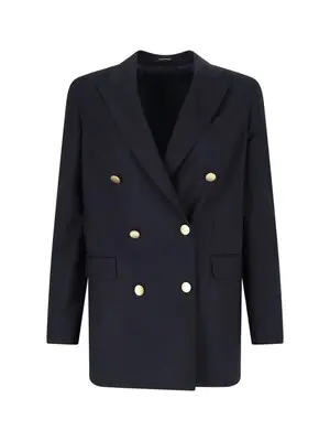 Tagliatore Straight Hem Blazers For Women