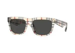 Burberry Vintage Check Square Sunglasses - Multicolor