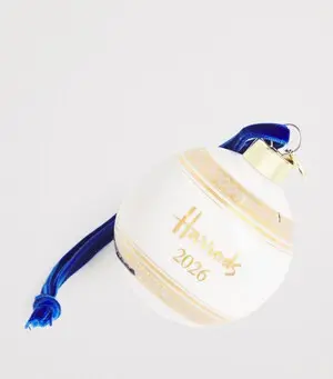 Harrods Ceramic 2026 Bauble