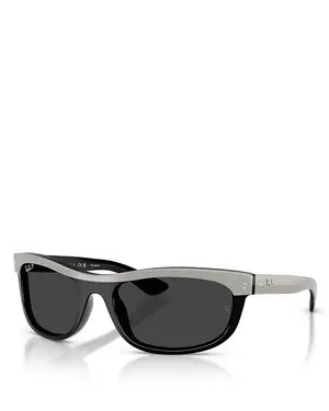 Ray-ban Balorama Rectangular Sunglasses - Grey Havana