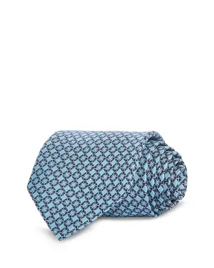 Bloomingdale'S Silk Classic Link Neck Tie - Aqua