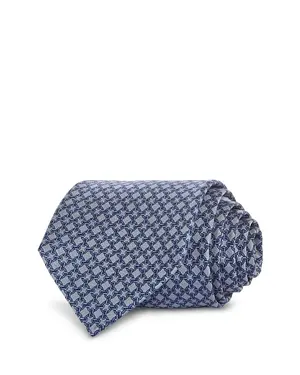 Bloomingdale'S Silk Classic Link Neck Tie - Silver