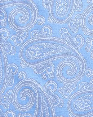 Bloomingdale'S Silk Paisley Neck Tie - Blue