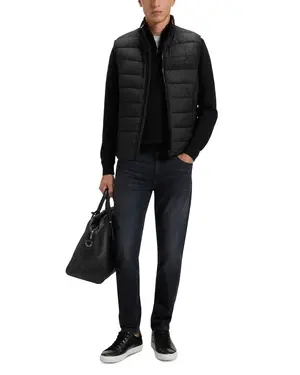BOSS Regular Fit Vest - Black