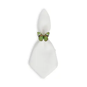 JULISKA Meadow Walk Butterfly Napkin Rings, Set Of 4