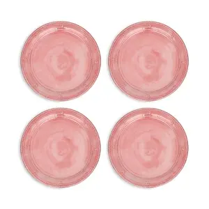 JULISKA Berry & Thread Melamine Dinner Plate, Set Of 4 - Pink