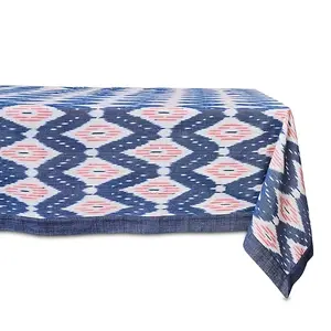 JULISKA Ikat Tablecloth, 60 X 120 - Blue