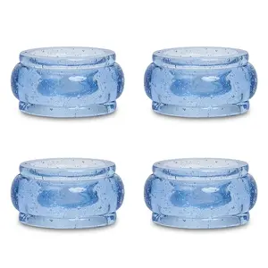 JULISKA Provence Napkin Ring, Set Of 4 - Blue