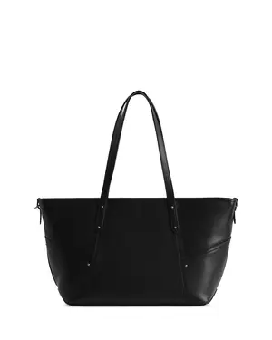 Zadig&Voltaire Leather Shopper Tote - Black